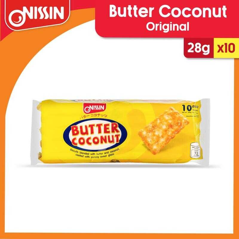 4C1 Nissin Butter Coconut 28G X 10 | Shopee Philippines