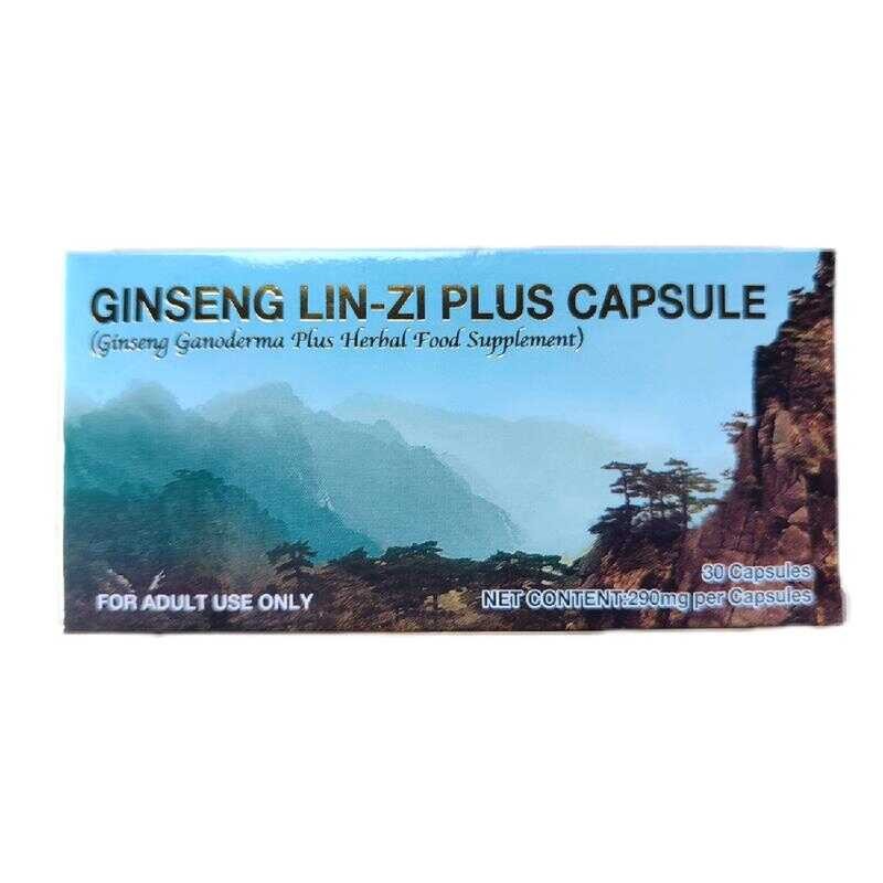 Ginseng Lin-Zi Plus Capsule Ganoderma Herbal Food Supplement Healthcare ...