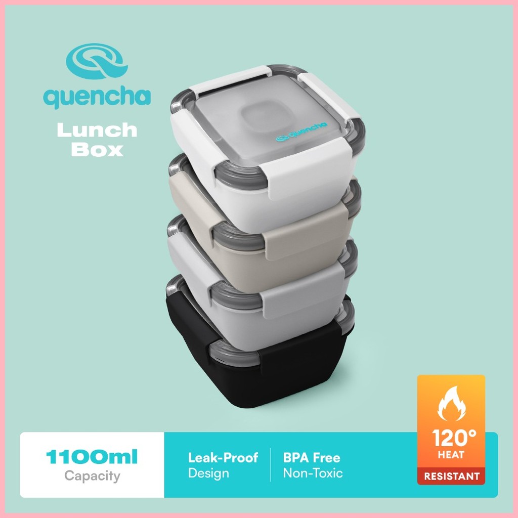 QUENCHA 1100ml Bento Lunch Box | Shopee Philippines