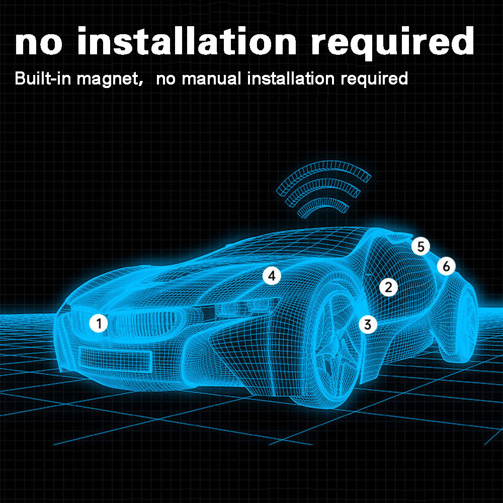 Mini Magnetic GPS Tracker No Installation, Real Time Tracking for ...