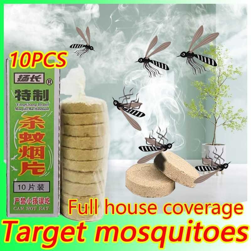 100㎡ Effective Mosquito Smoke Killer 10 Tablets For Mosquito 0Fe ...