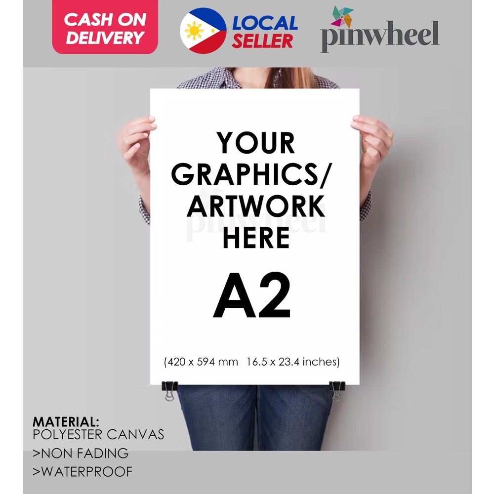 A0 /A1/A2 SIZE CUSTOM CANVAS PRINT | Shopee Philippines