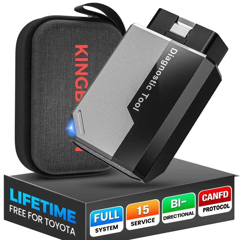 KINGBOLEN Ediag Elite Obd2 Scanner With Lifetime Free Update+Bi ...