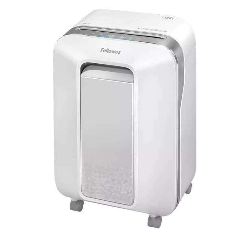 ☑♥ Fellowes LX201 White Level 5 High-Security Large Capacity Paper ...