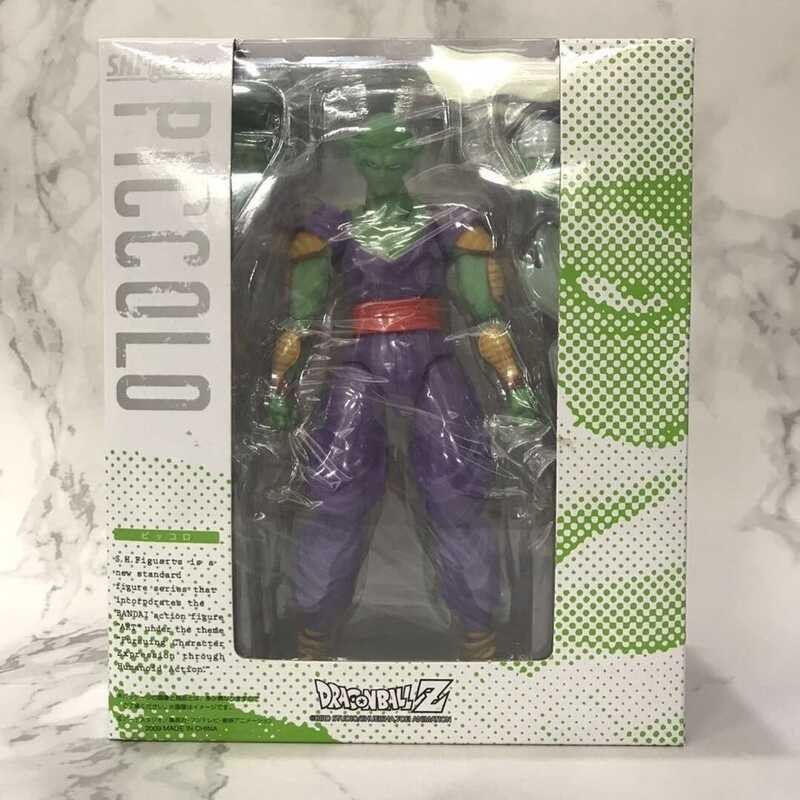 Dragon Ball Big Flute Demon Child SHF Piccolo Movable Joints Boxed ...