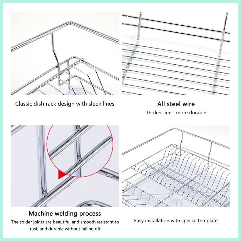 KEVE Pull Out Dish Rack With Drainer Pull out kitchen Cabinet Pull out ...