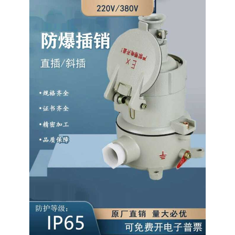Explosion-Proof AC Series Straight Oblique 220V380V Industrial Aviation ...