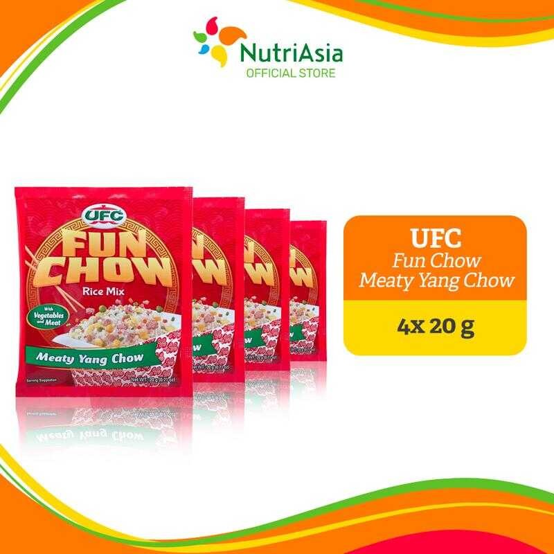 UFC Fun Rice Mix Meaty Yang Chow 20G Bundle Of 4 3E5 | Shopee Philippines