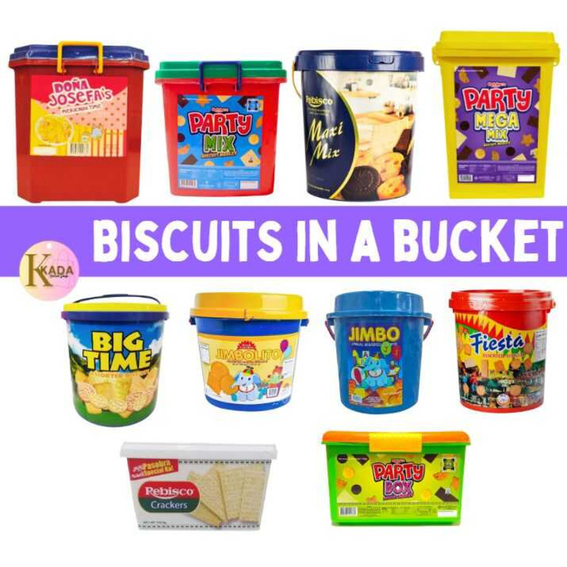 Rebisco Party Mega Mix Special Biscuits In Box - Assorted Snack With ...