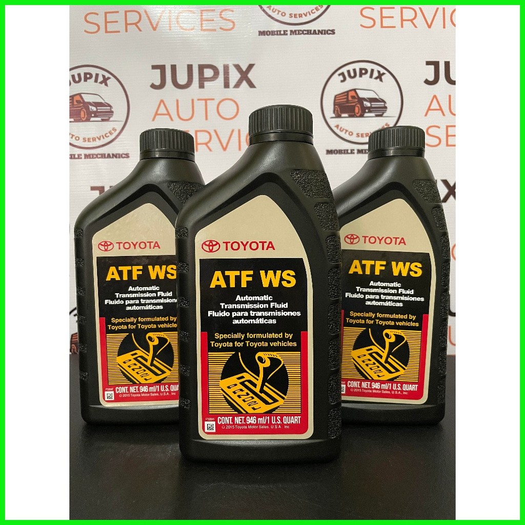 Toyota ATF WS 1 Liter (Automatic Transmission Fluid) | Shopee Philippines