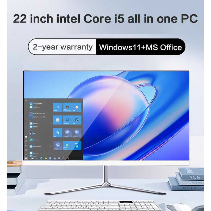 2025 Lenovo Factory All-In-One Desktop Computer 22 Inch Complete Set Of ...