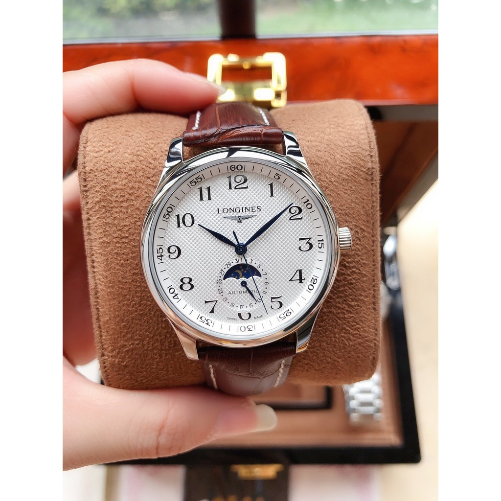 Longine*Master Craftsman Moon Phase Series Watch Fully Automatic ...
