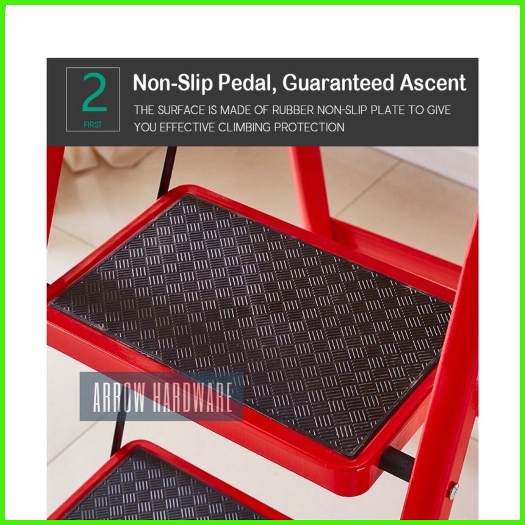 Household Aluminum Folding Step Ladder | Shopee Philippines