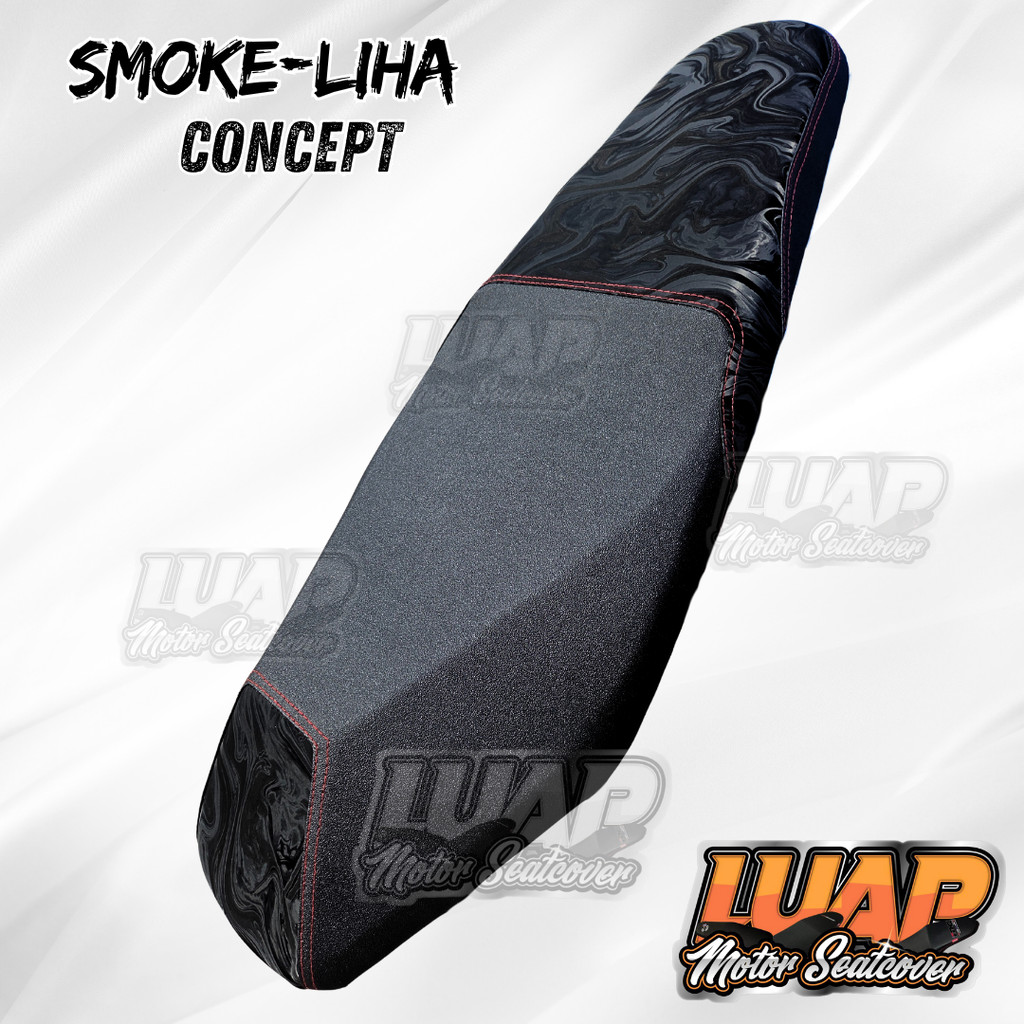 SMOKE INDO CONCEPT SEAT COVER HONDA CLICK NMAX AEROX BEAT | Shopee ...