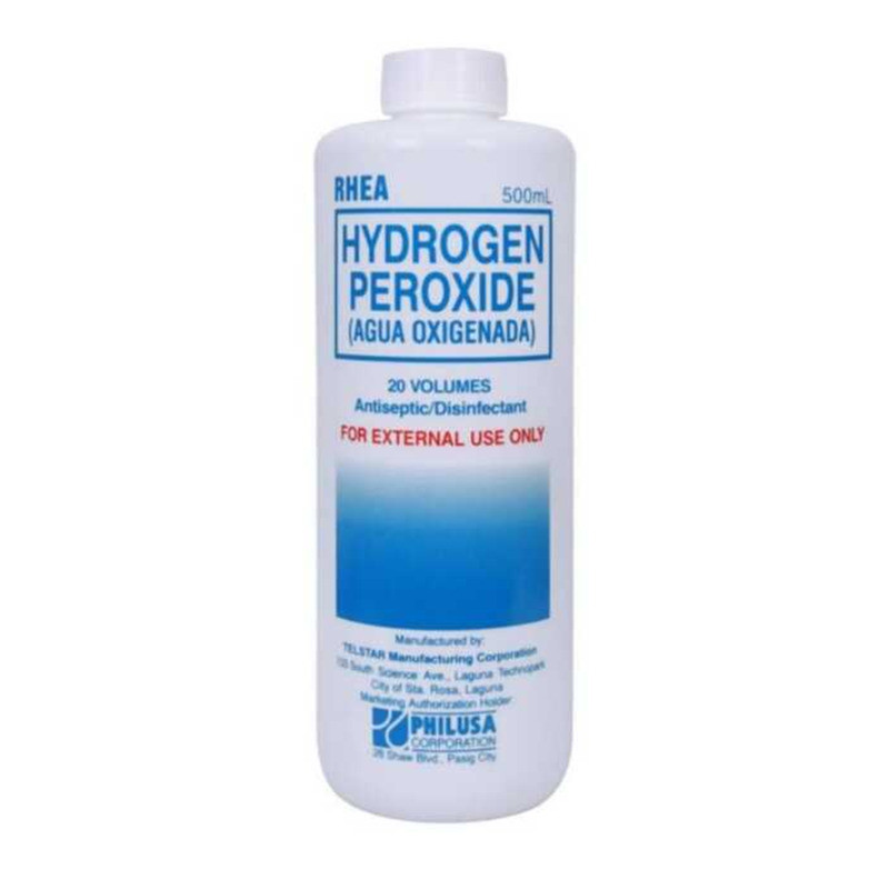 Agua Oxigenada Hydrogen Peroxide Antiseptic/ Disinfectant 500Ml 3 ...