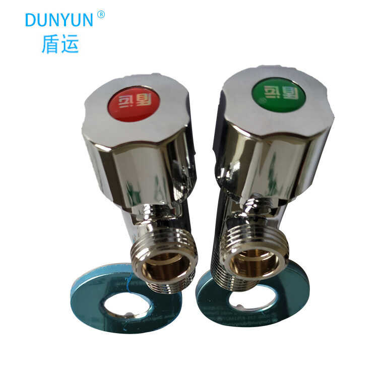 Quick Opening Eight-Port 3 Shield Valve Hot and Cold Angle Valve Shield ...