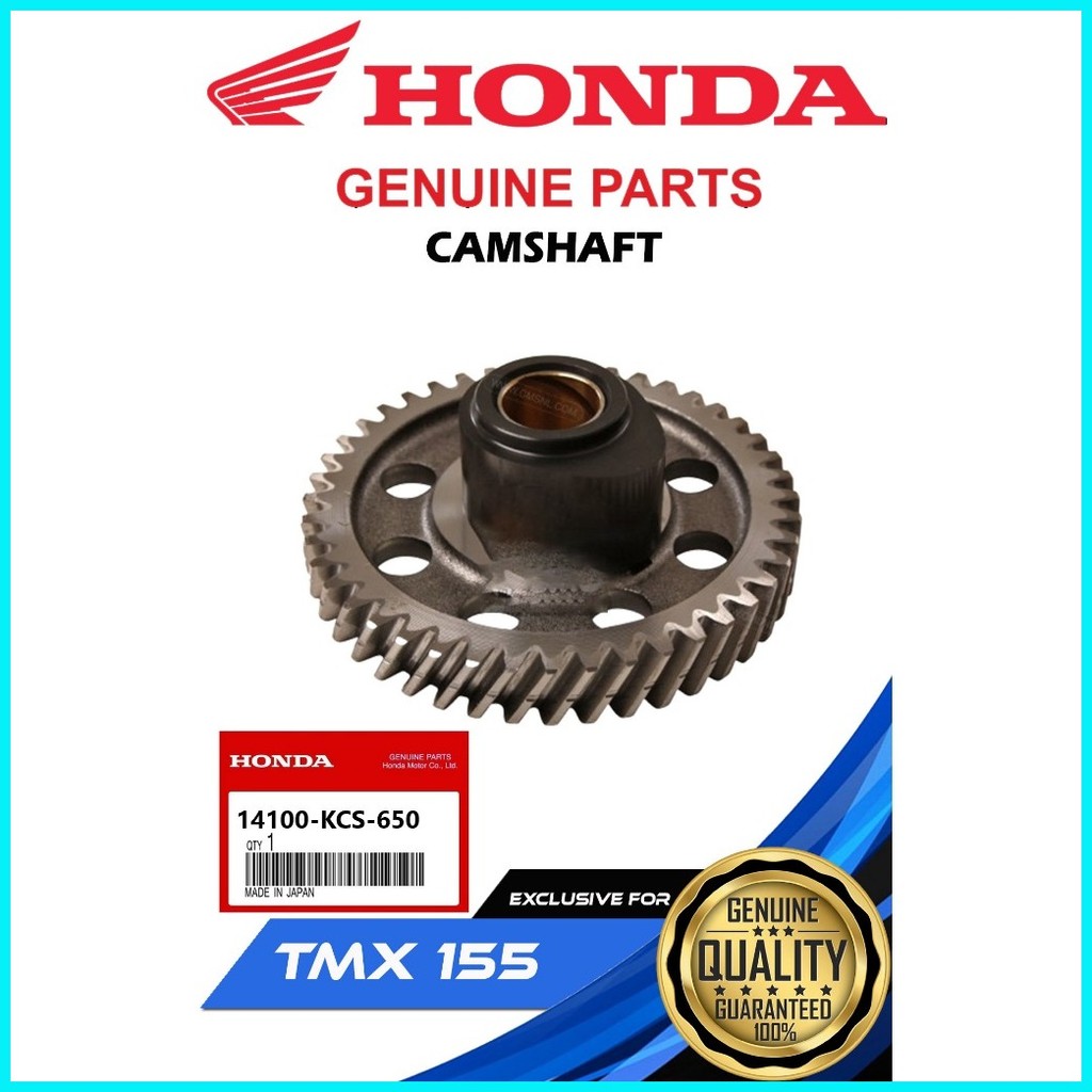 HONDA GENUINE CAMSHAFT FOR TMX 155 ( 14100-KCS-650 ) | Shopee Philippines