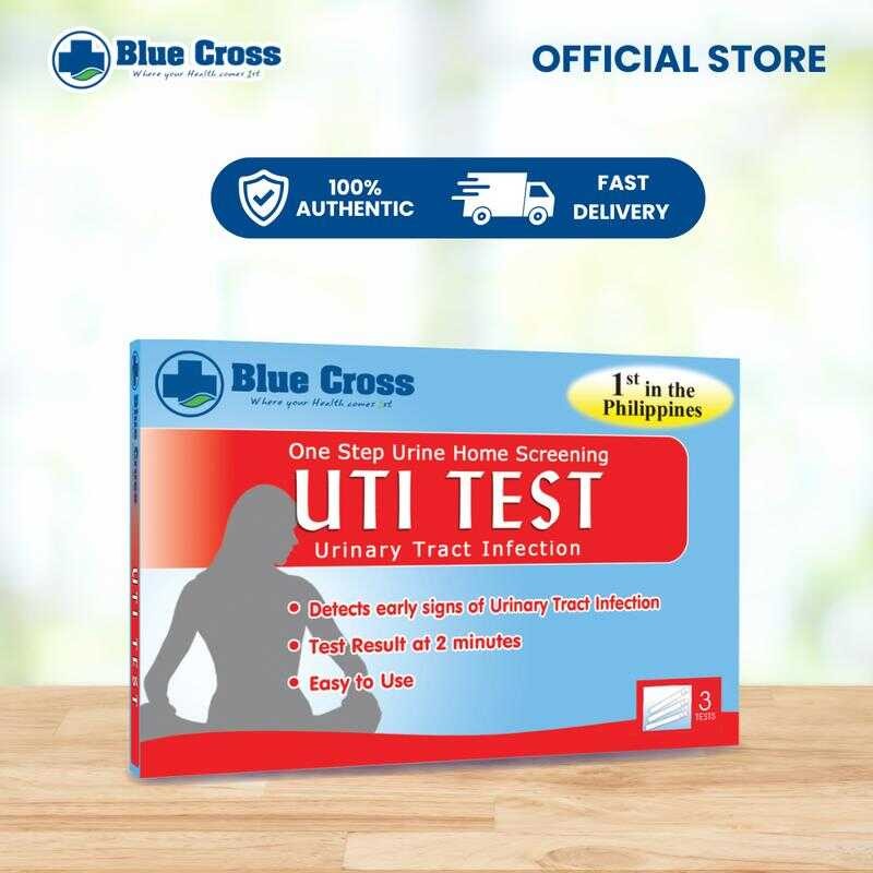 Blue Cross UTI Test Kit (Strip) For Personal Healthcare Monitoring ...