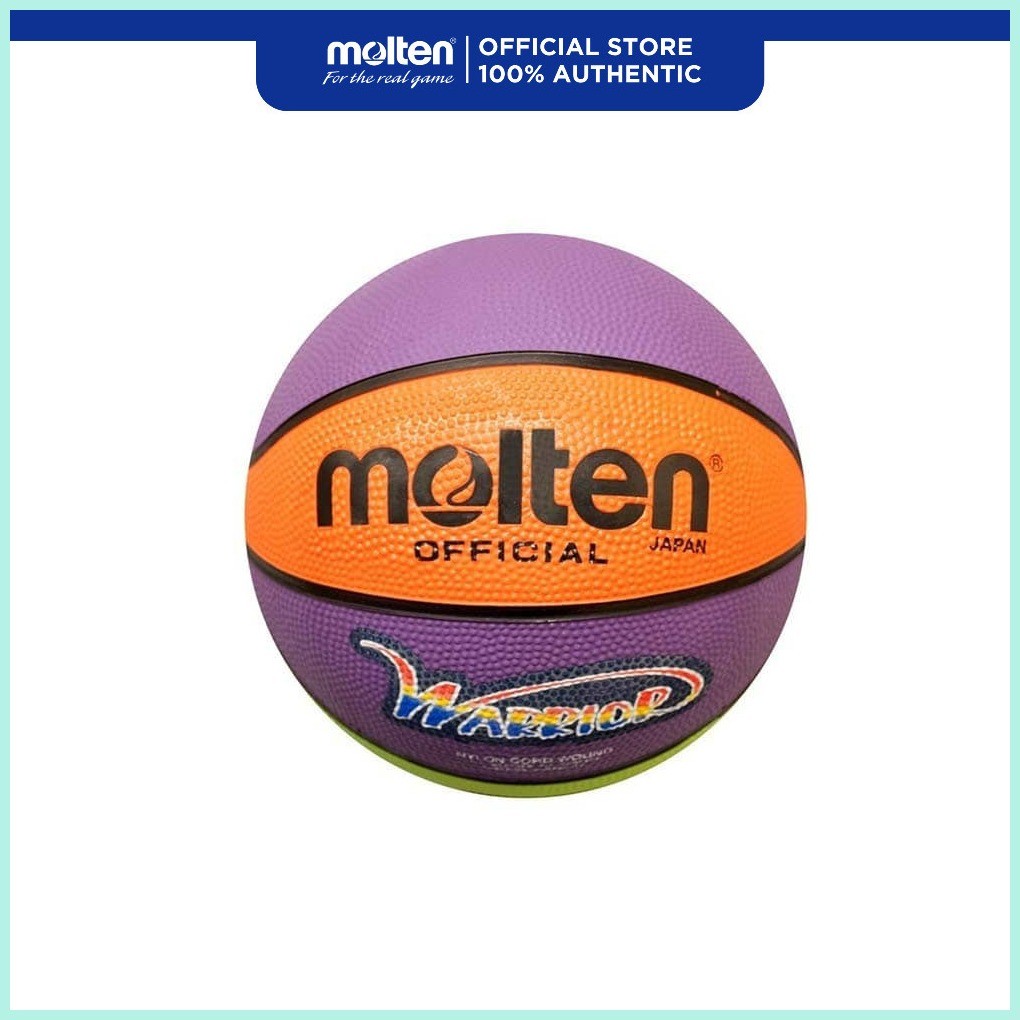 Molten BC3R Warrior7 Mini Basketball Size 3 with Rubber Cover and 8 ...