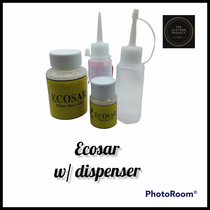 The Leather Project ECOSAR WATER BASE GLUE LEATHER GLUE BUNDLE WITH ...