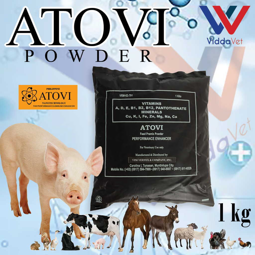 ATOVI Powder Atovi nanotechnology for livestock swine small animal pets ...