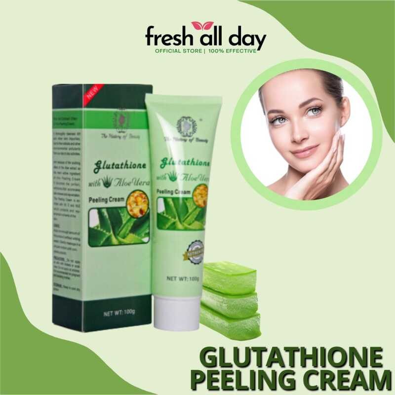 AUTHENTIC Glutathione With Aloe Vera Magic Peeling Cream Exfoliate 100G ...