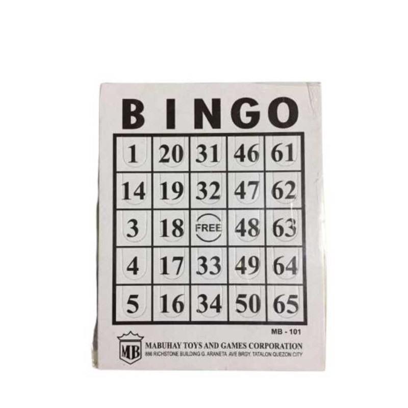 BINGO CARDS - 100 Pcs. 3 Cd8a3 | Shopee Philippines