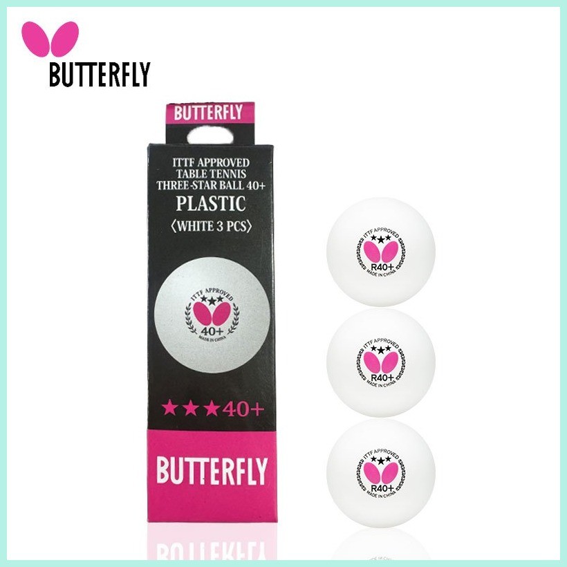 Butterfly THREE-STAR BALL Official The Professional 40+ 40mm of Table ...