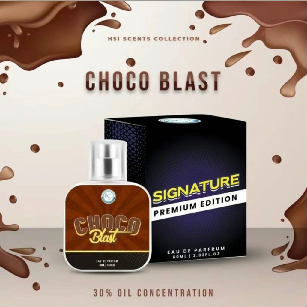 【BUY 1 TAKE 2】Choco Blast Perfume Signature Collection Premium Edition ...