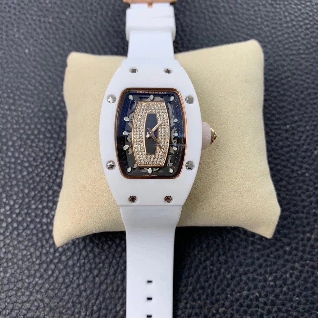 [AAA Level]Red Lip Goddess Style White Ceramic Women's Dream Watch ...