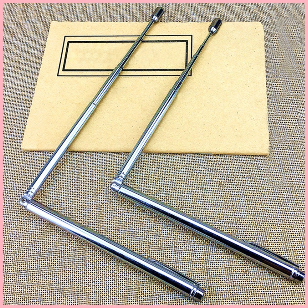 2PCS Dowsing Rods Brass Tools Water Detector Measuring Instruments Easy ...