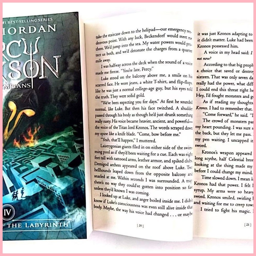 Percy Jackson and Olympic athlete, Rick Riordan boxed set (five books ...