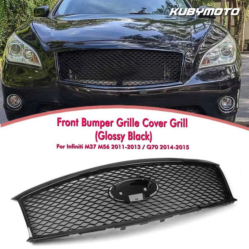 W Car Front Bumper Grille Racing Grill Center Radiator Hood With Insect ...
