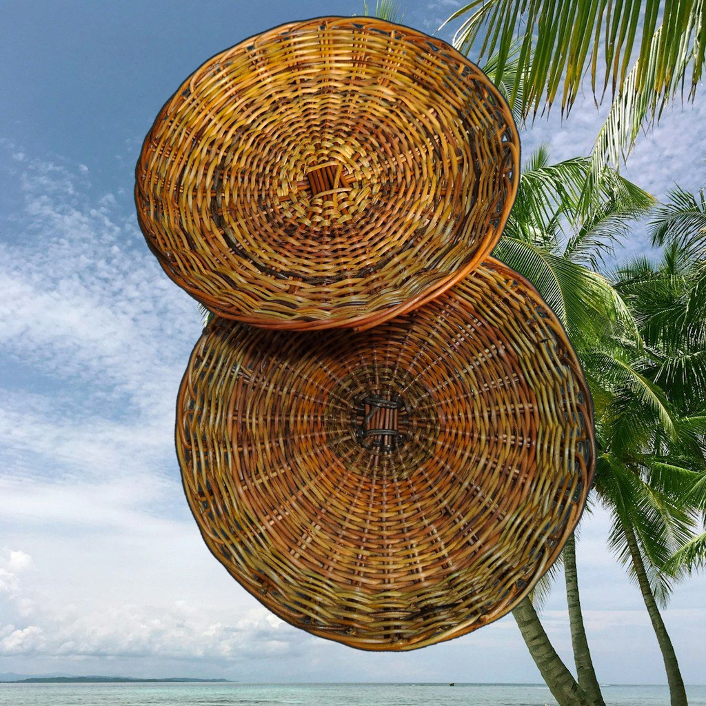 Native Nito Plates from Bicol, Handcrafted by Local Artisan | Shopee ...