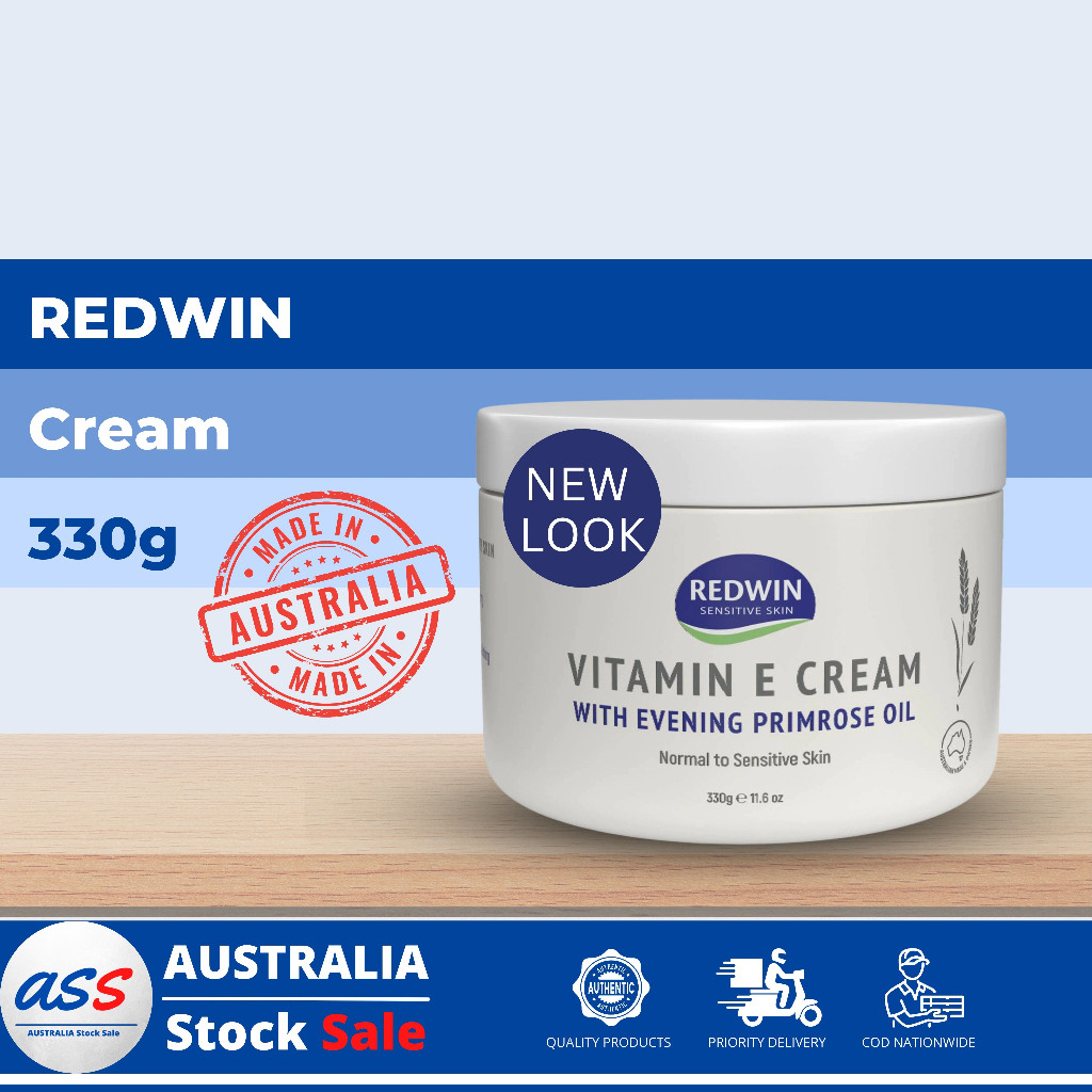 Redwin Vitamin E Cream with Evening Primrose Oil Skin Moisturizer (300g ...