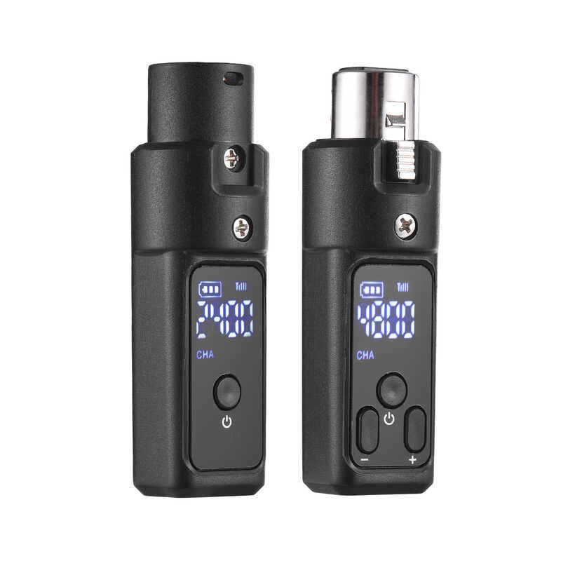 Ammoon 2.4G Microphone Wireless Xlr Transmitter And Receiver ...
