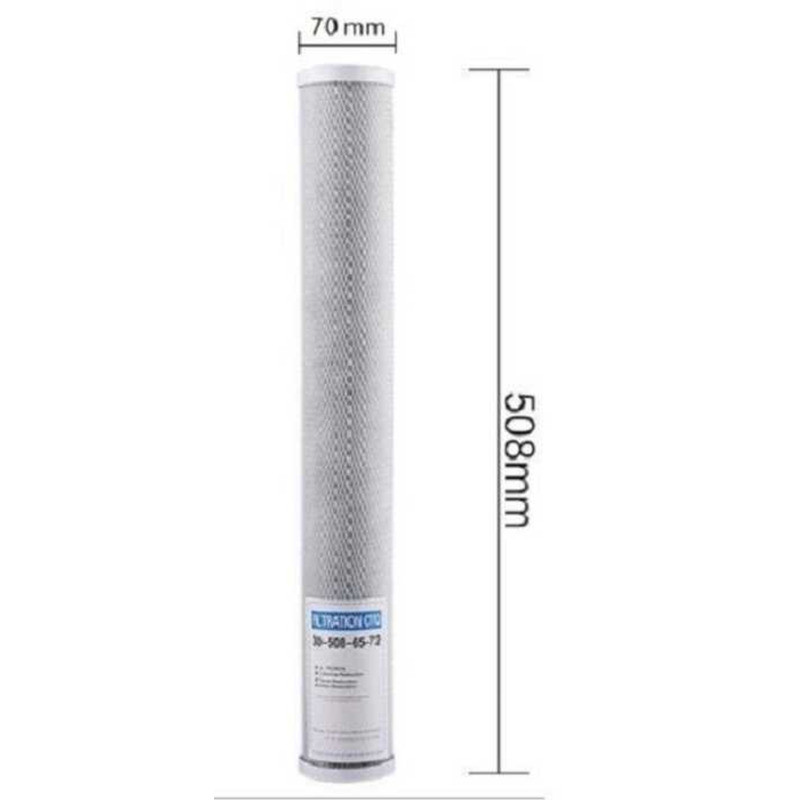 20 Inches Universal Coconut Shell Compress Activated Carbon CTO Water ...