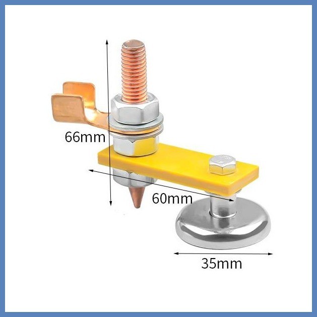 ஐ EMERISON Welding Magnet Head Earth Ground Clamp Metal Plate Welding ...