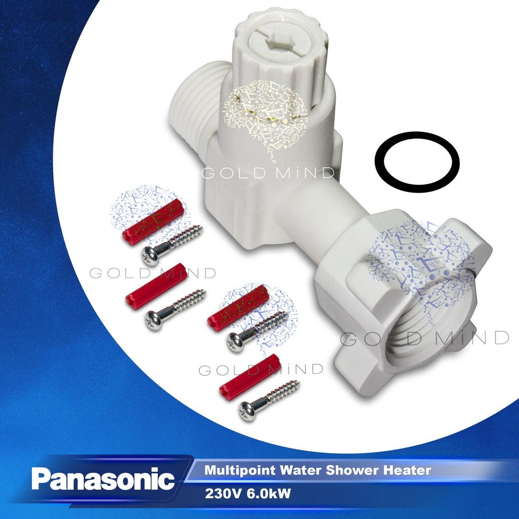 Panasonic Water Heater Multi Point Shower Heater HNF - Gold Mind (Plug ...