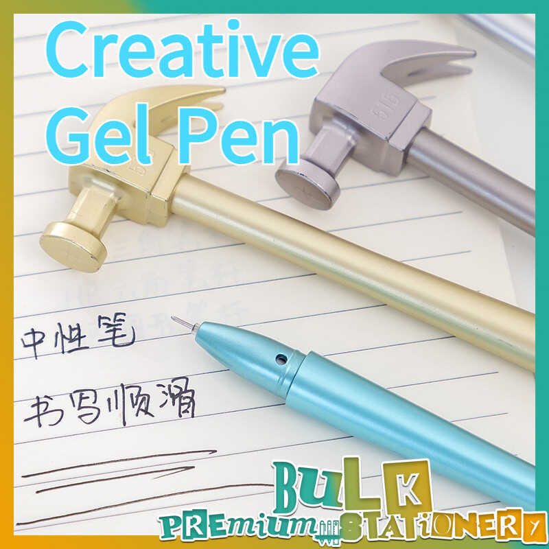 Bulk Kawaii Gel Pen Cute Hammer Shaped Ballpen Writing Supplies ...