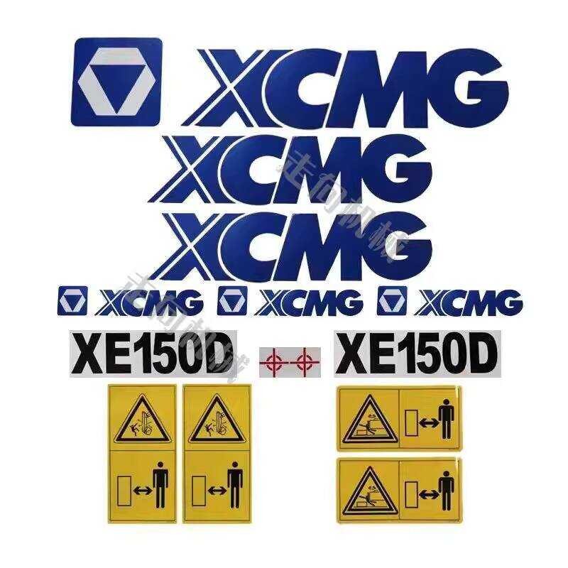 Excavator XCMG 135 150 200 260 300 335D Full Blue Model Exterior ...