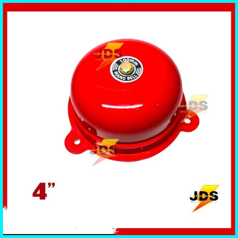 Electric Fire Alarm Bell - Round Bell 220v Ac | Shopee Philippines