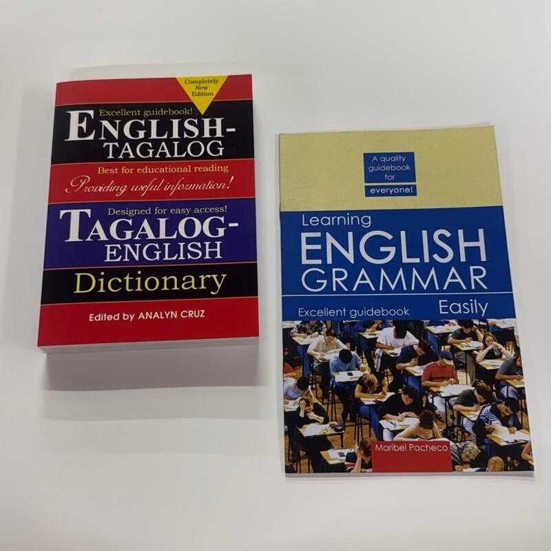35E Buy Dictionary Jumbo English-Tagalog/ Tagalog-English Get English ...