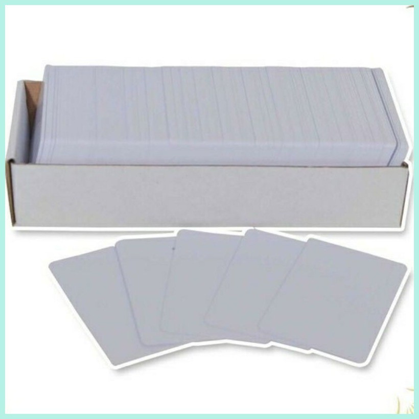 Printable PVC Pre-Cut Cards 200pcs | Shopee Philippines
