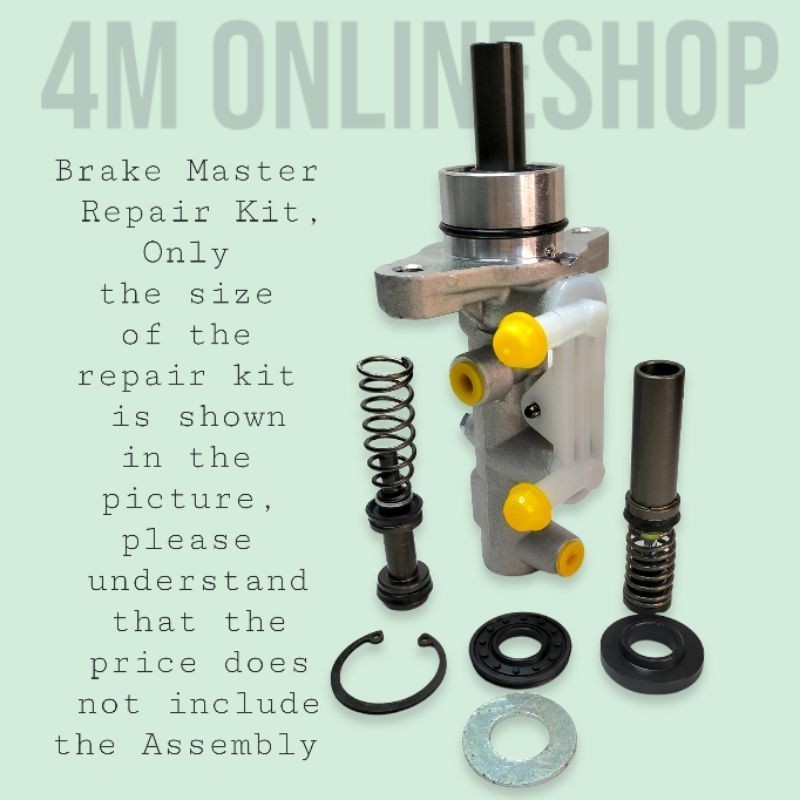 4M BRAKE MASTER REPAIR KIT 3/4 fits SUZUKI MULTICAB SUZUKI TRANSFORMER ...