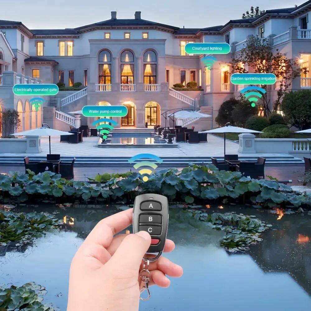 RF 433Mhz Copy Remote Control 315mhz 4CH Transmitter Duplied Cloning ...