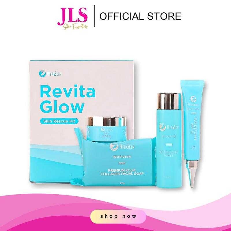REVITA GLOW HER SKIN Skin Rescue Set Rejuvenating Kit NEW PACKAGING C32 ...