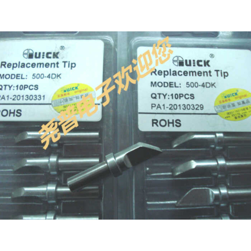 Original QUICK500-4DK Tip Flat Blade Type Quick 205 Special QUICK205 ...
