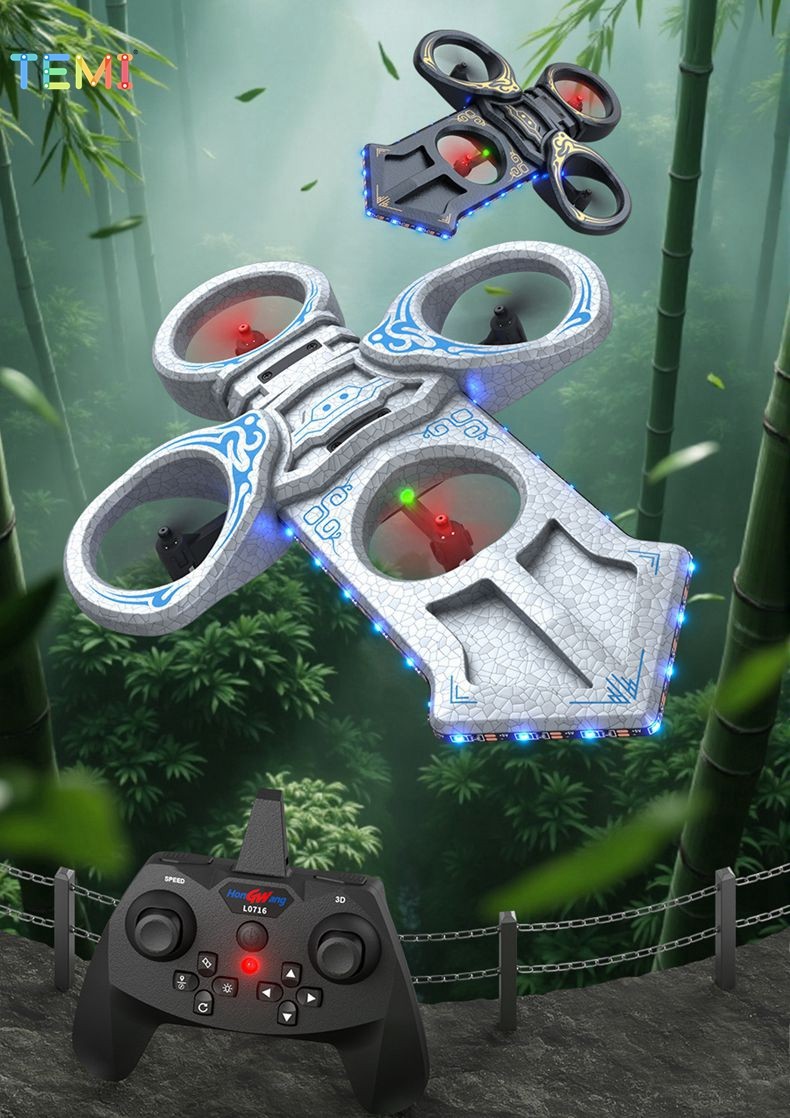 TEMI Yujian Kids Remote-Controlled Aircraft Motion Sensing Toy Flying ...