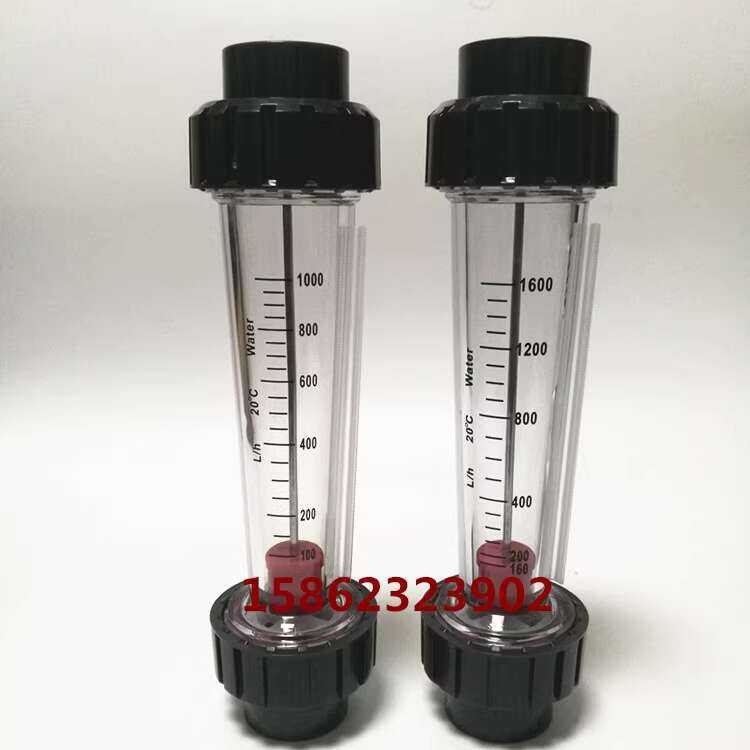 LZS-25 Plastic Tube Precision Rotor Float DN25 PVC Pipeline Meter Water ...